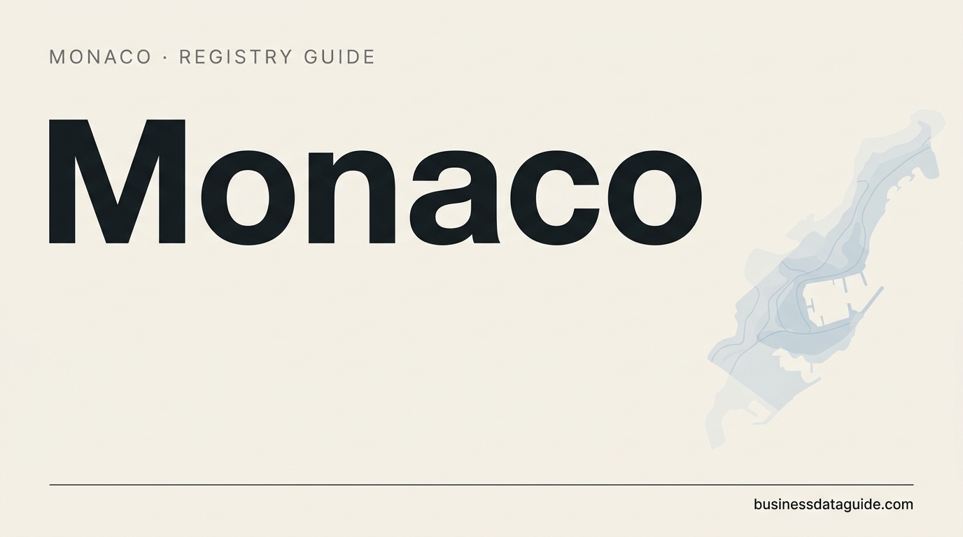 Monaco Company Search Guide 2026: How to Verify a Monaco Business ...