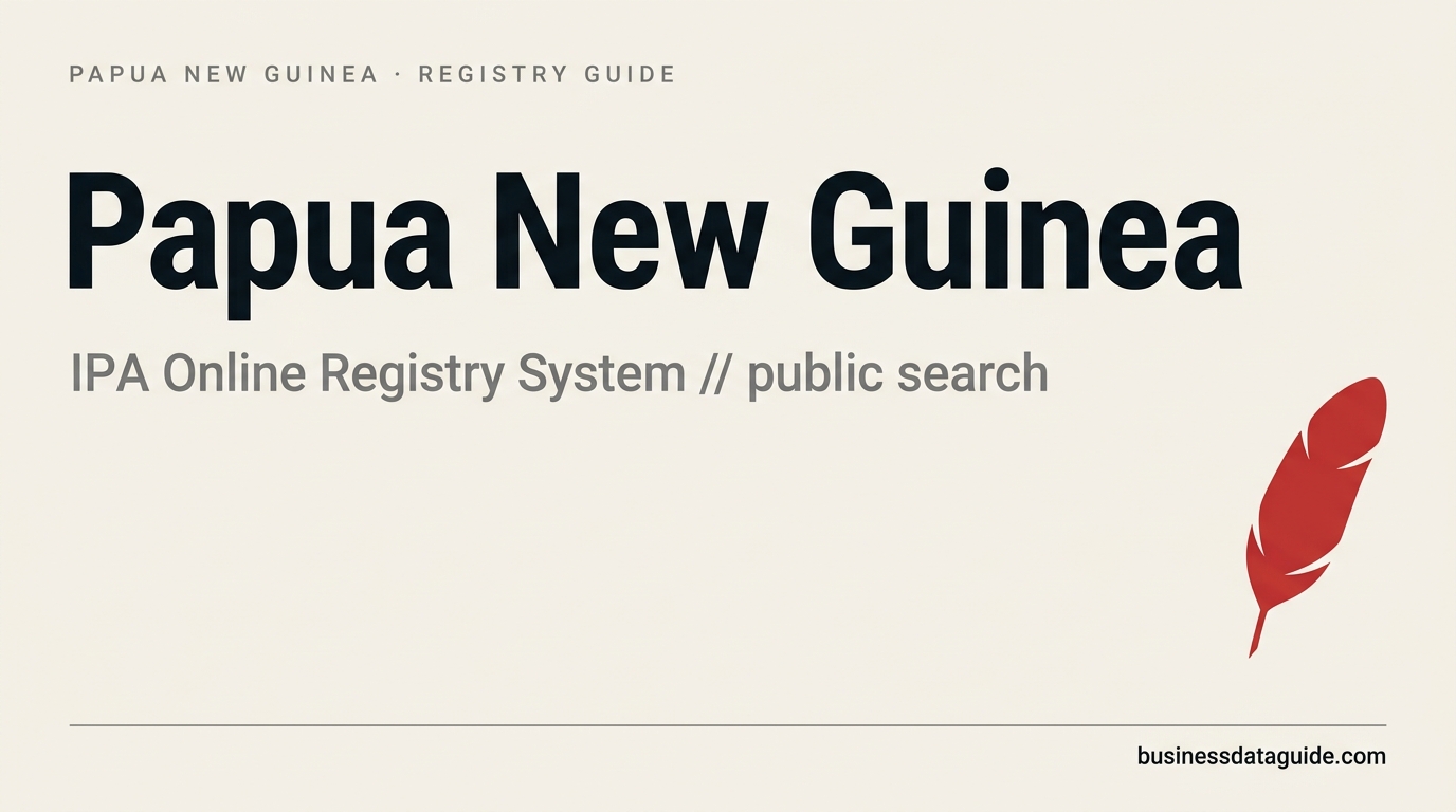PNG IPA Company Search: Look Up Any PNG Business in 2026 ...