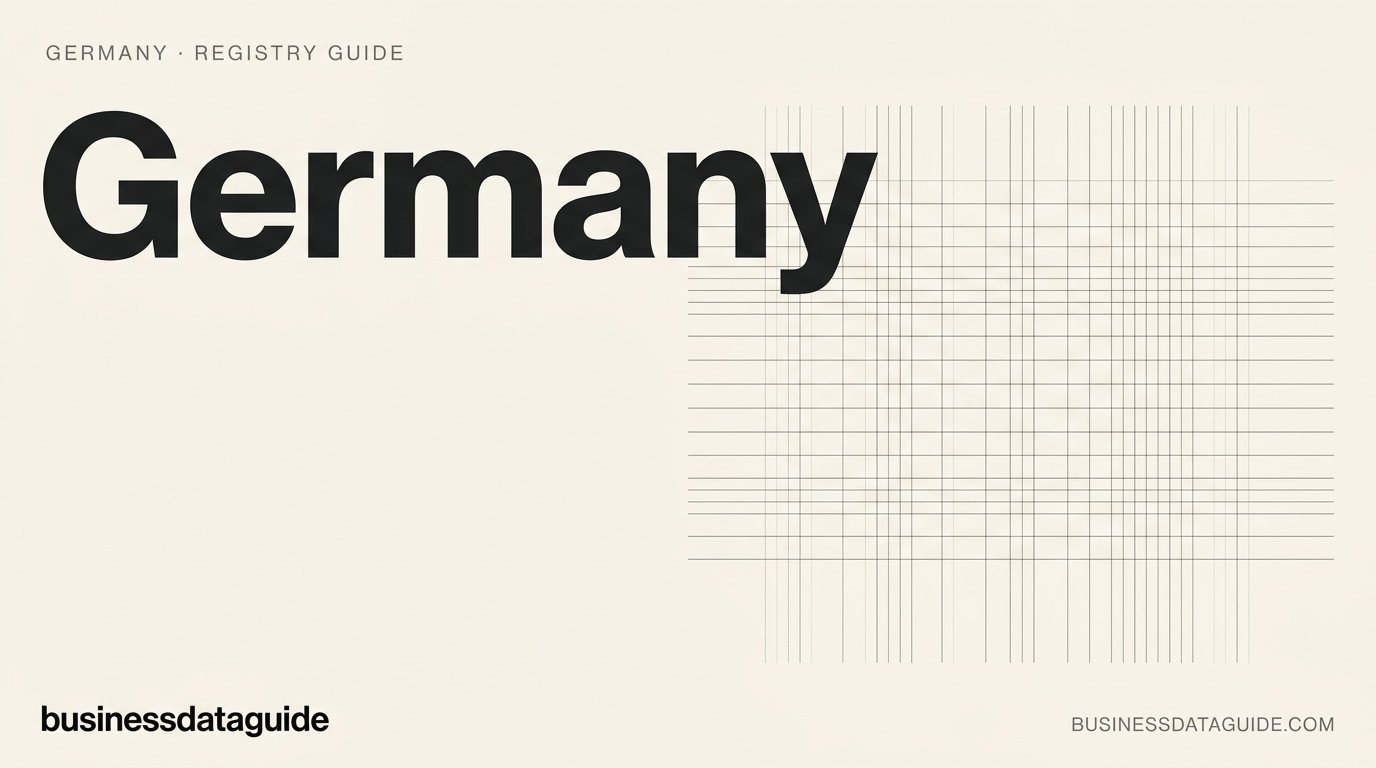 Germany Company Search Guide 2026: How to Verify a German Business ...