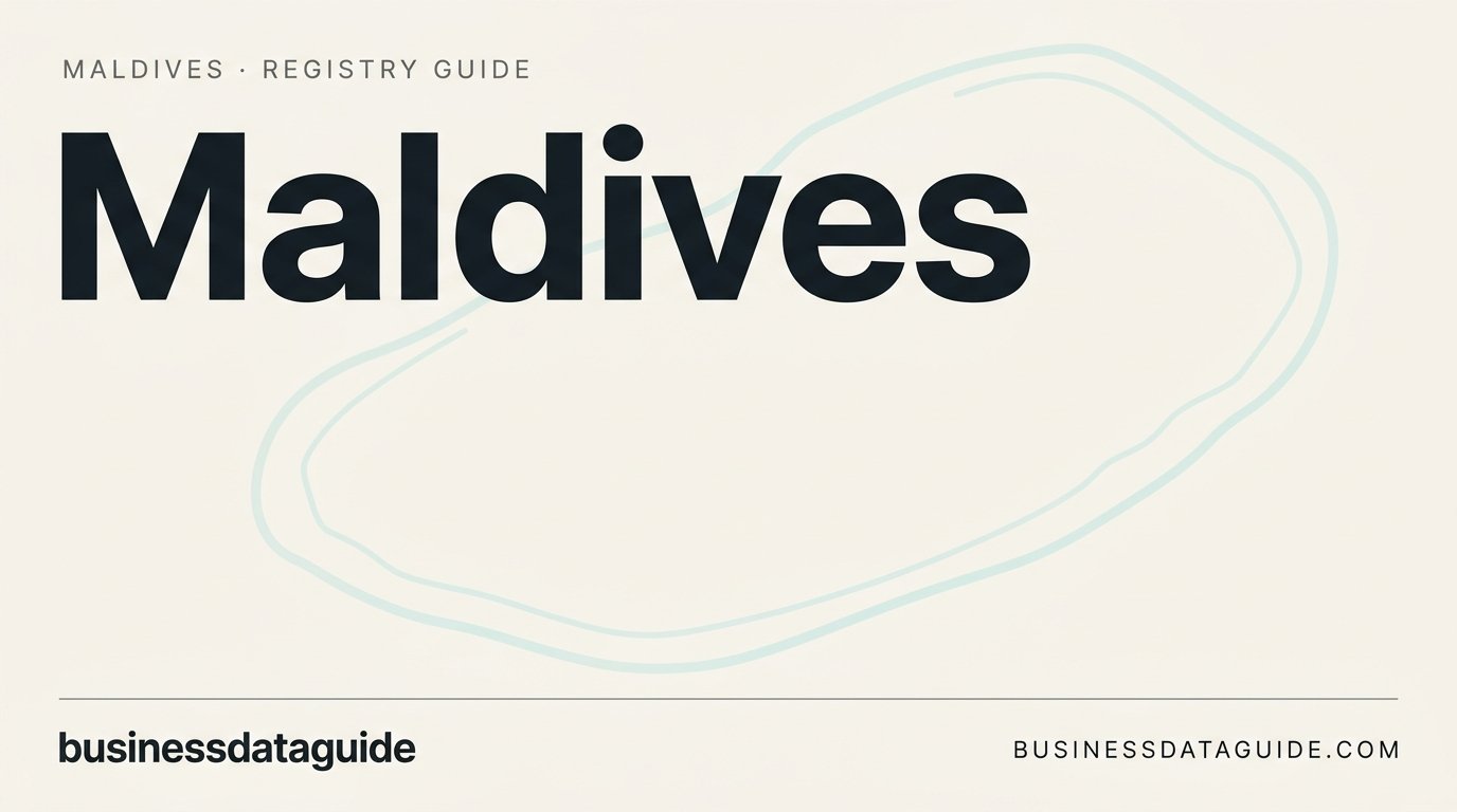 Maldives Company Search Guide 2026: How to Verify a Maldives Business ...