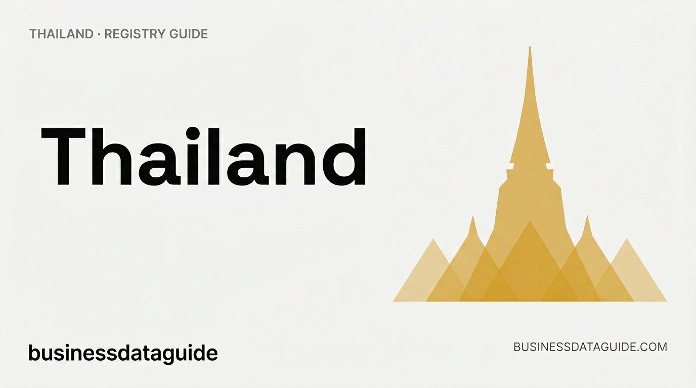 Thailand Company Search Guide 2026: How to Verify a Thailand Business ...